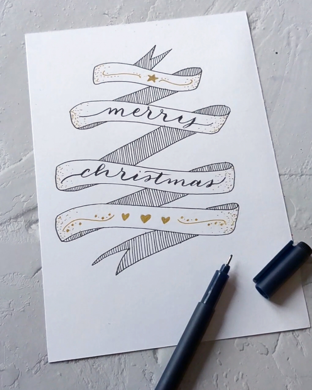 Noël créatif : 12 tutoriels de lettering faciles pour des cartes ...